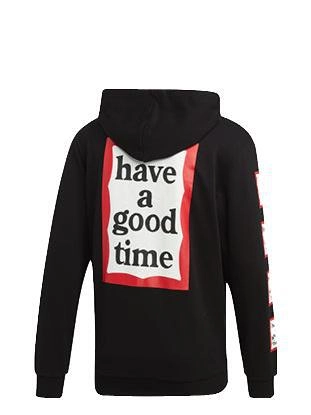 Adidas Originals X Have A Good Time Full Zip Hoodie - Black