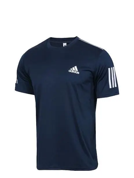 Adidas Performance Short Sleeve Crewneck - Navy