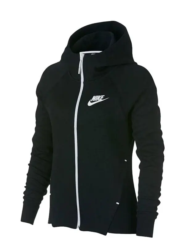 Nike Tech Fleece Full Zip Hoodie - Black
