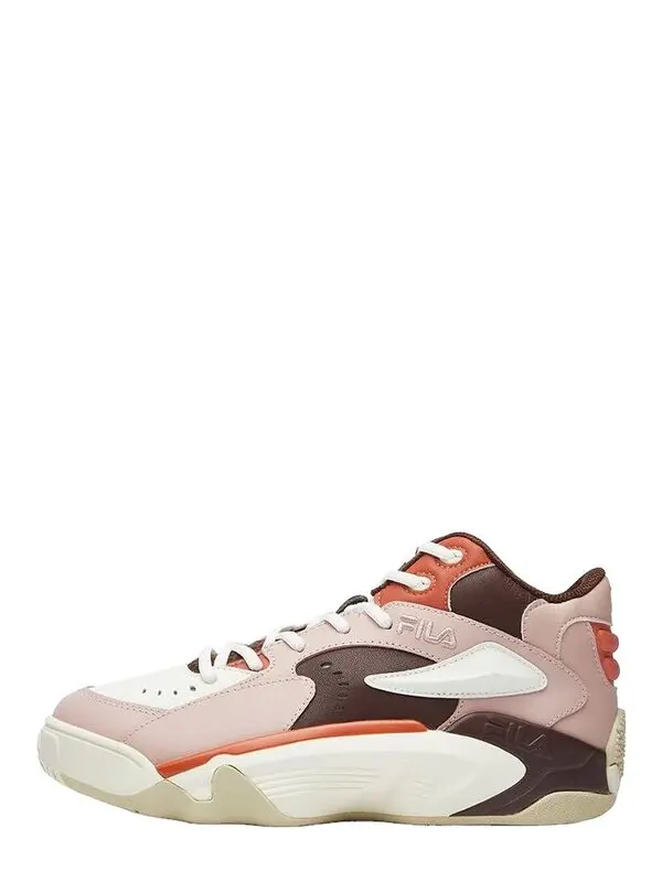 FILA Janball Mid Top Sneakers - Pink/brown