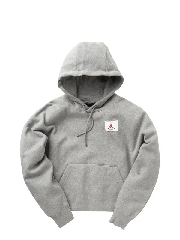 JORDAN Air Fleece Pullover Hoodie - Grey