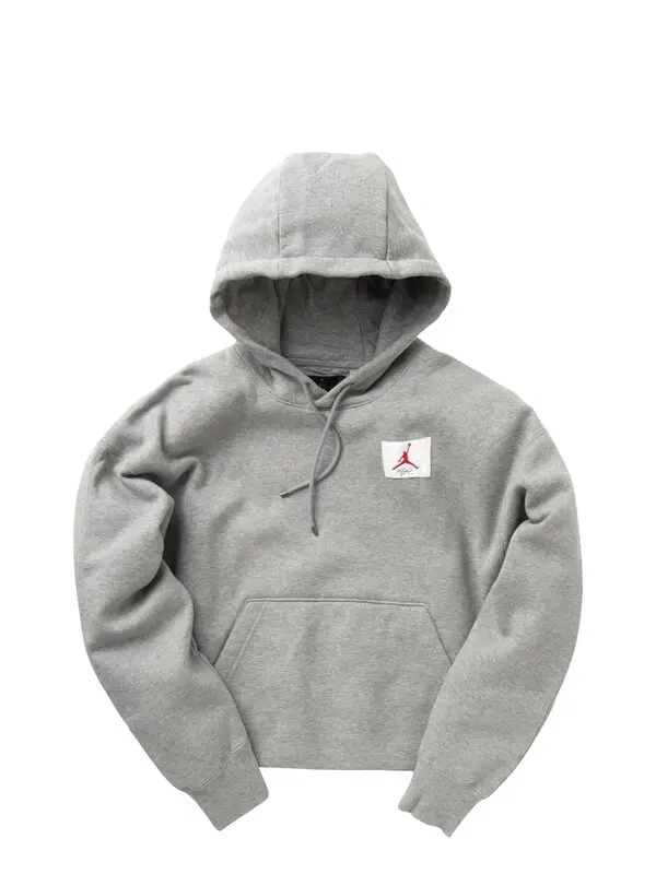 JORDAN Air Fleece Pullover Hoodie - Grey