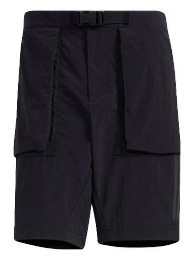 Adidas Tec Wv Sho Big Pocket Solid Color Sports Shorts - Multi-color