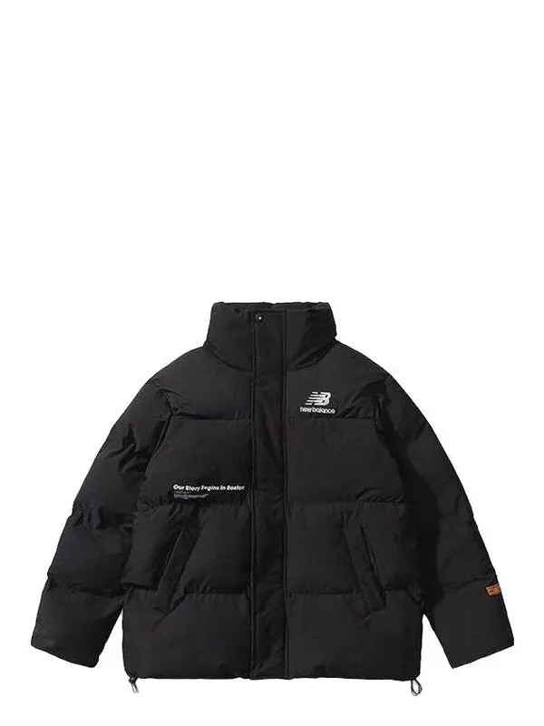 NEW BALANCE Quilted Down Coat - Black