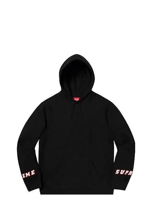 Supreme Ss19 Wrist Logo Hooded Sweatshirt - Tan
