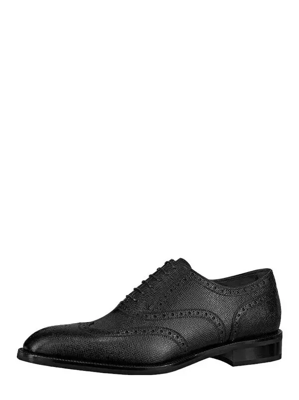 LOUIS VUITTON Graduate Richelieu Oxford Shoes - Black