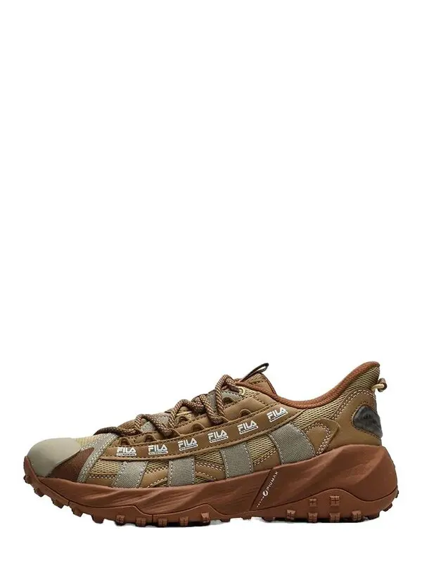 FILA FUSION X White Mountaineering Crossover Low Top Sneakers - Brown
