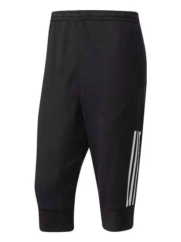 Adidas Stripe Printing Bundle Feet Sports Pants/trousers/joggers Black - Default Color