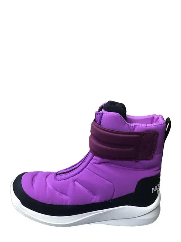 The North Face Nuptse Ii Strap Waterproof Boots - Purple/black/white