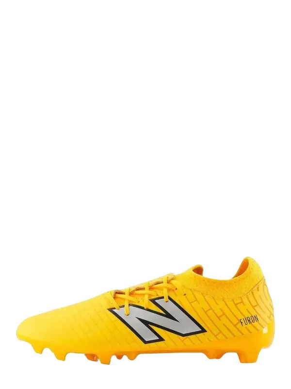 NEW BALANCE Furon Destroy Fg V7+ Football Boots - Sun Glow/metallic Silver