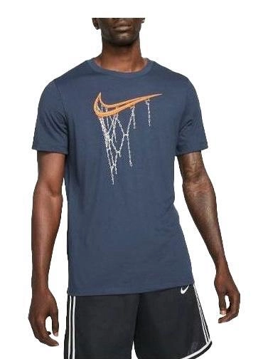 Nike Dri-fit Swoosh Basketball T-shirt - Navy