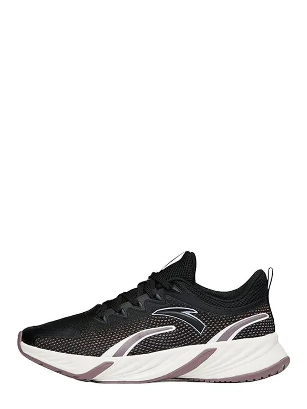 ANTA Running Series Low Top Sneakers - Black/purple