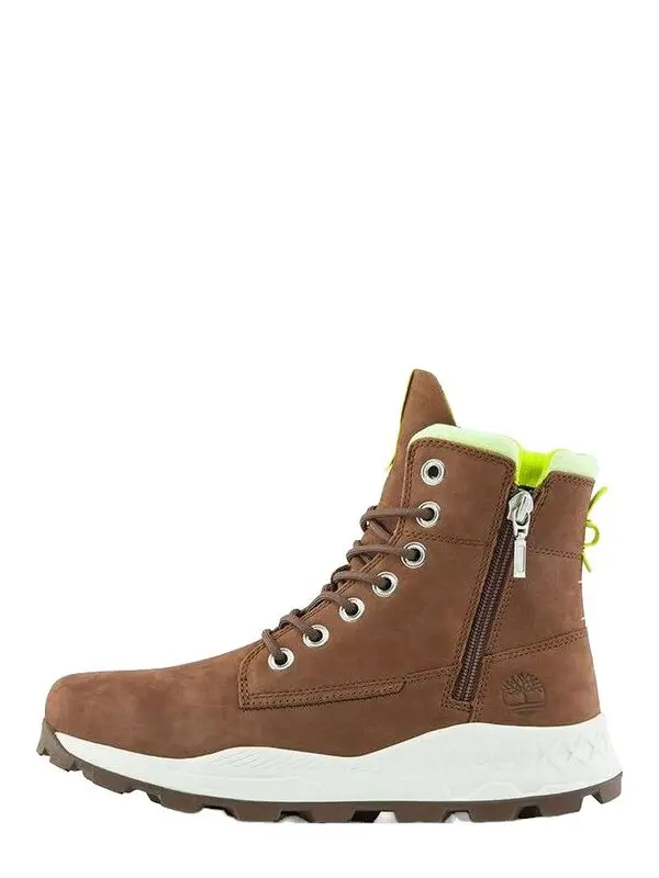 Timberland Brooklyn Side Zip Boot - Purple/white/green