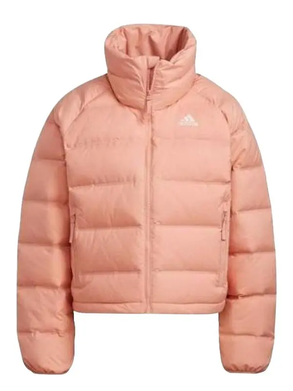 Adidas Helionic Relaxed Fit Down Jacket - Pink