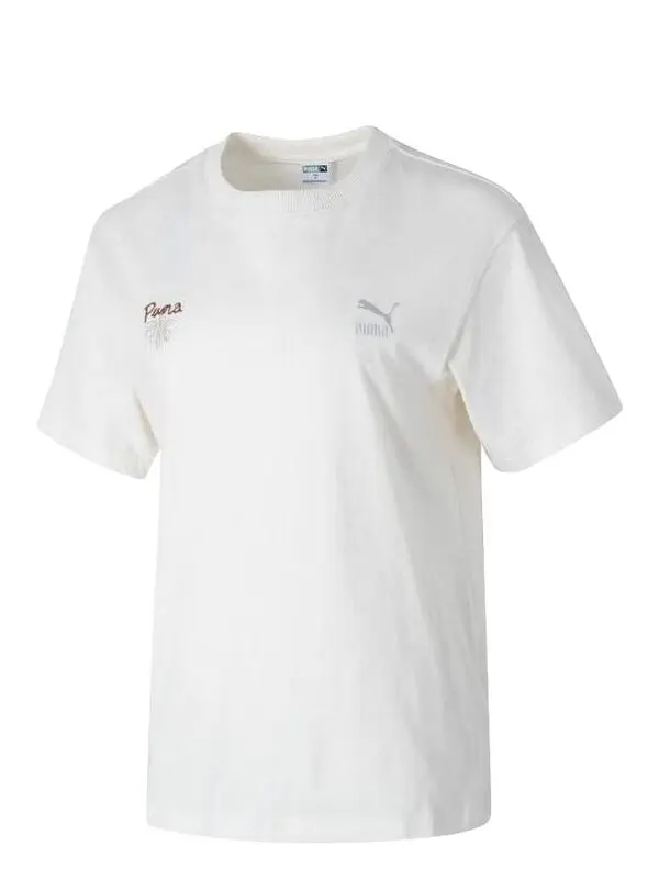 PUMA Classic Cotton T-shirt - Beige