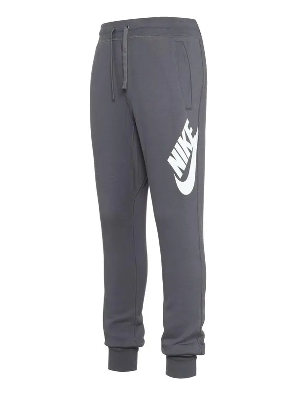 Nike Logo Fleece Casual Sports Pants/trousers/joggers Gray - Grey