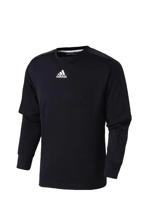 Adidas Long Sleeve Crewneck T-shirt With Printed Details - Multi-color