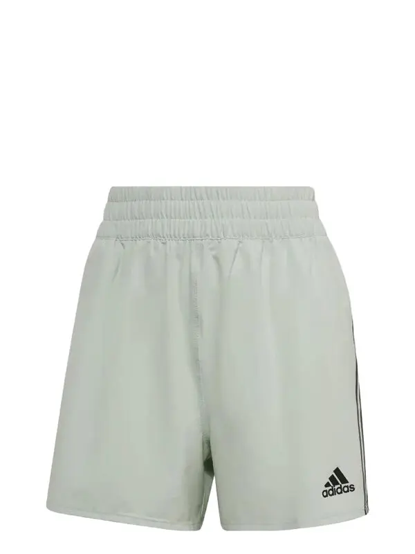 Adidas Train Icons 3-stripes Woven Shorts - Olive Green
