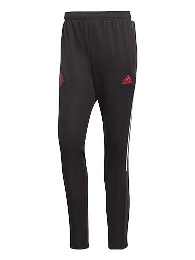 Adidas Side Stripe Logo Sports Pants - Black