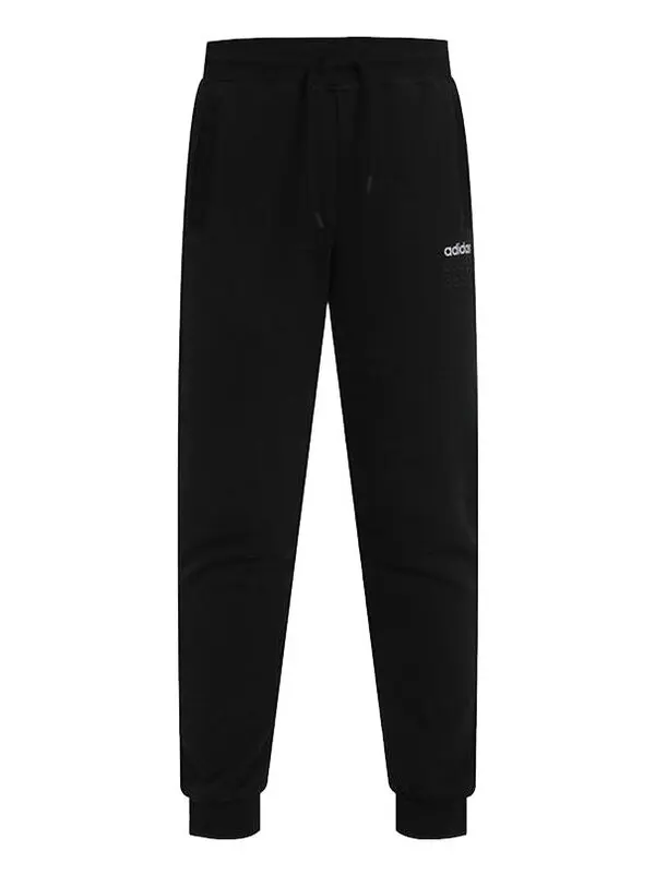 Adidas Neo Ce C + Pants Embroidered Logo Sports Bundle Feet - Black