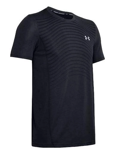 Under Armour Seamless Wave Short Sleeve - Black