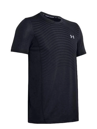 Under Armour Seamless Wave Short Sleeve - Black
