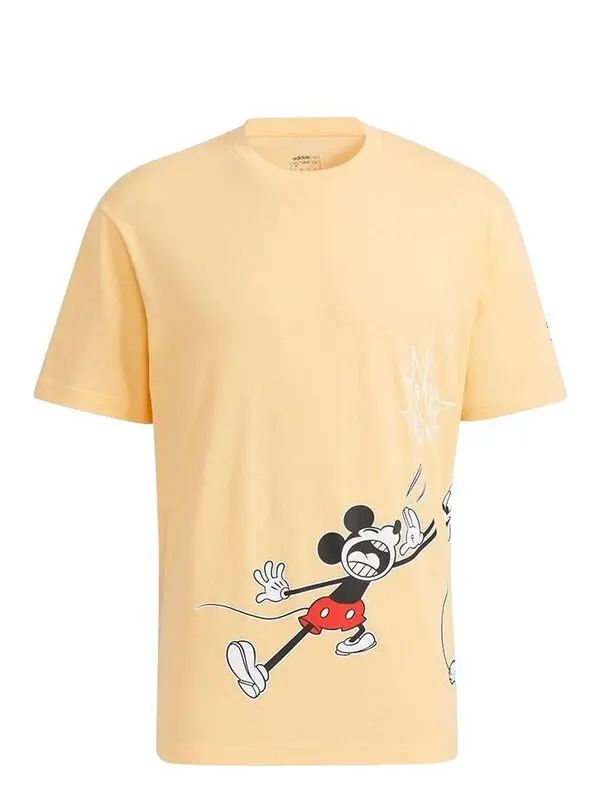 Adidas Neo X Disney Crossover M Mf Tee 2 Cartoon Printing Sports Short Sleeve - Default Colorway