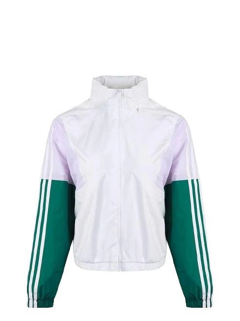 Adidas Neo Ss Track Jacket - White/green