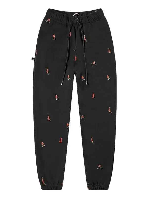 JORDAN Essential Graphic Sweatpants - Black