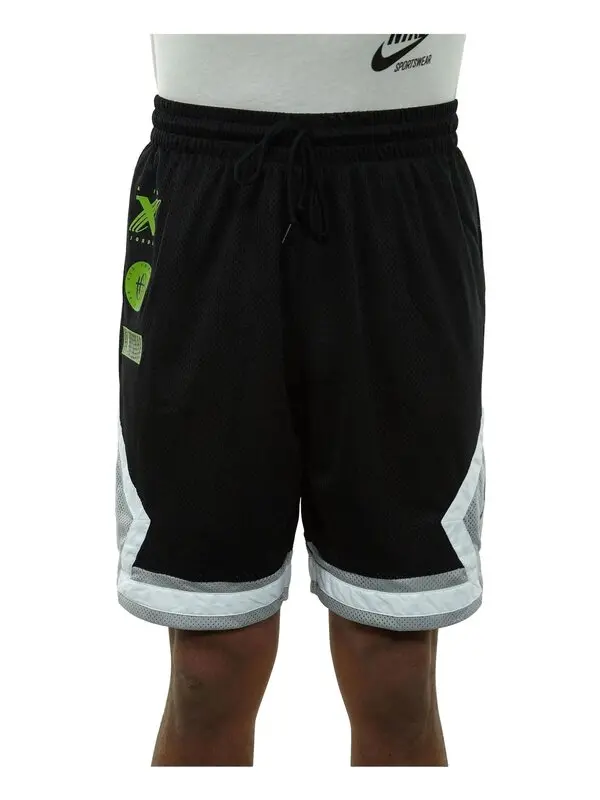 JORDAN Legacy Tinker Story Mesh Diamond Shorts - Black
