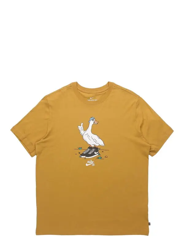 Nike Skateboard Graphic T-shirt - Yellow