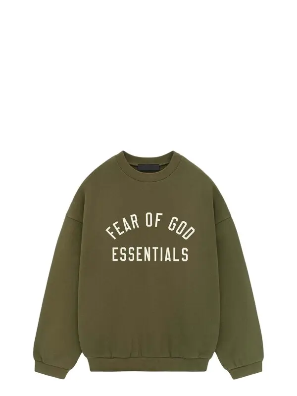 Fear Of God Fleece Crewneck 192bt246265f - Military