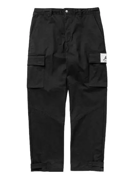 JORDAN Air Solid Label Cargo Pants - Black