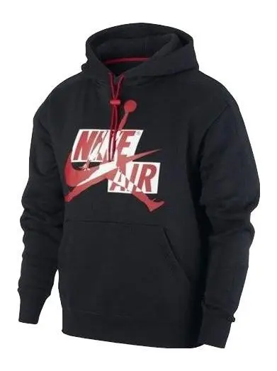 JORDAN Flying Logo Hoodie - Black