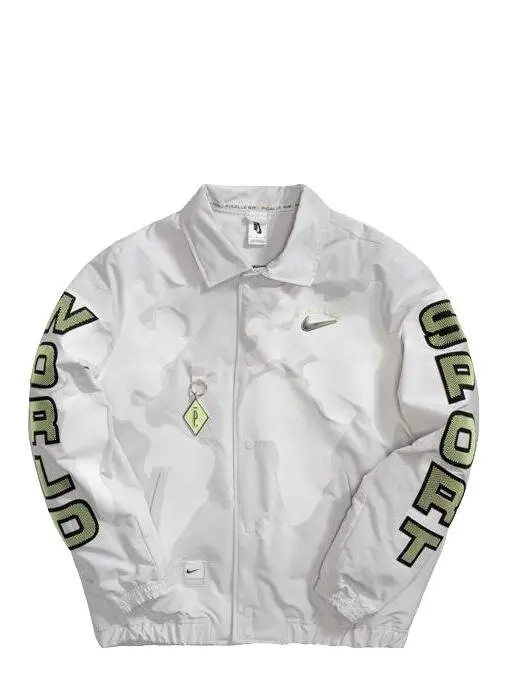 Nike X Pigalle Story Crossover Logo Pattern Sports Jacket - Grey