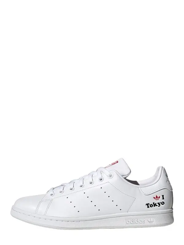 Adidas Originals Stan Smith Tokyo White Red Sneakers - White/red