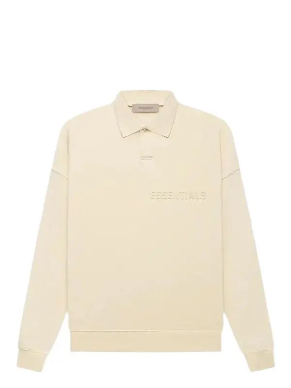 Fear Of God Fw22 Ls Polo Polo - Egg Shell