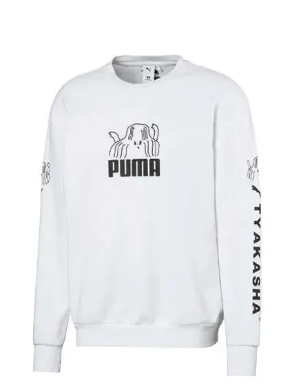 PUMA X Tyakasha Crewneck Sweatshirt - White