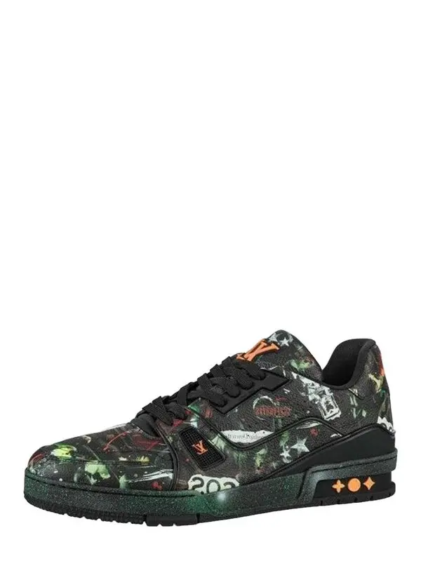 LOUIS VUITTON X Rammellzee Trainer 150 Sneakers - Black