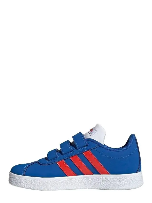 Adidas Vl Court 2.0 Low Top Sneakers - Blue/red