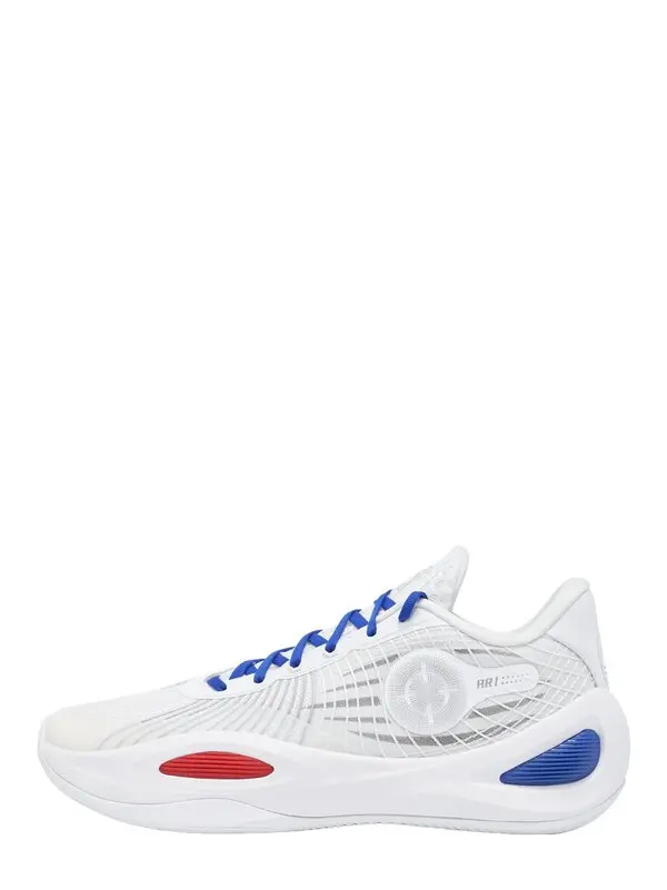 RIGORER Ar1 "stars & Stripes" Athletic Sneakers - White/royal Blue/red