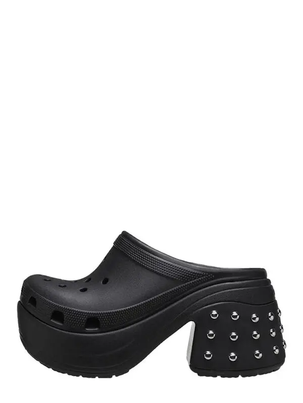 CROCS Siren Studded Clogs - Black