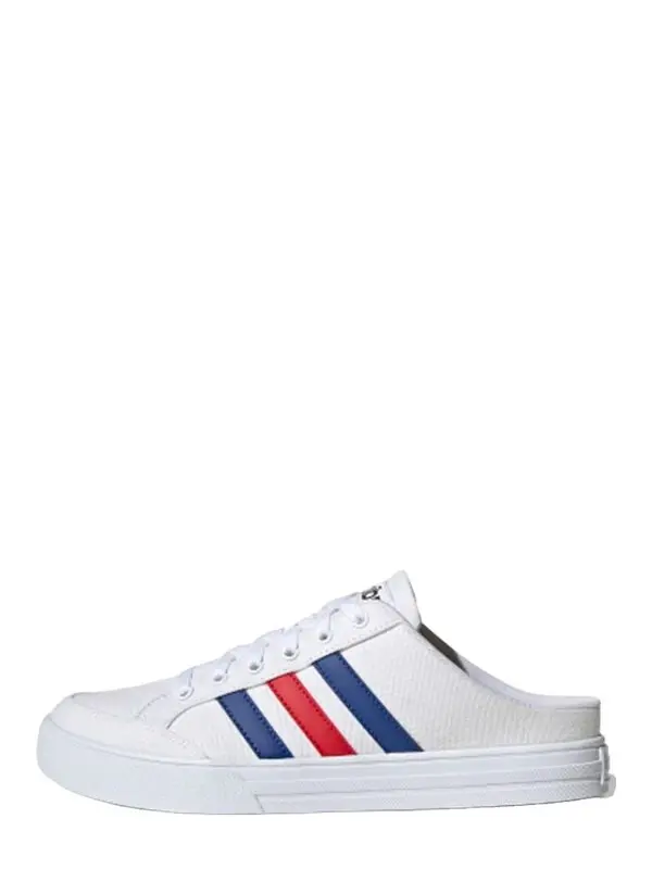 Adidas Vs Set Mule Sneakers - White/blue/red