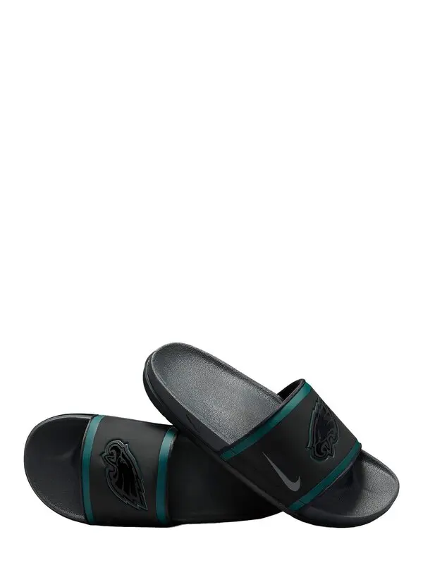 Nike Nfl Philadelphia Eagles Offcourt Slide - Black/green