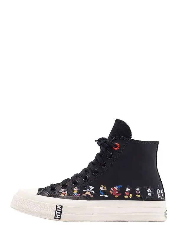 CONVERSE Kith X Disney X Chuck 70 'mickey Mouse Timeline' High Top Sneakers - Black