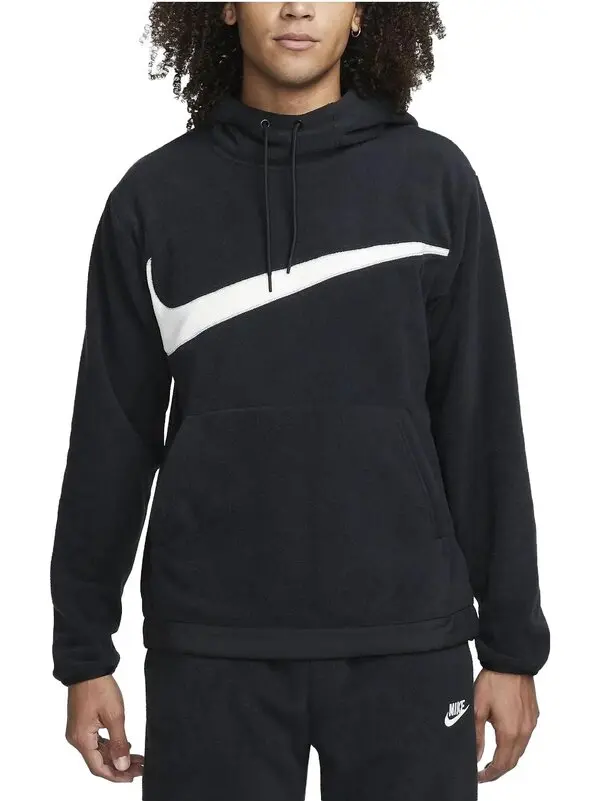Nike Club Fleece Winterized Pullover Hoodie - Black/multi-color