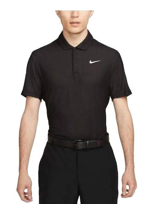 Nike Dri-fit Tiger Woods Golf Polo Shirts - Black