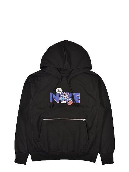 Nike X Space Jam "tune Squad" Crossover Hoodie - Black