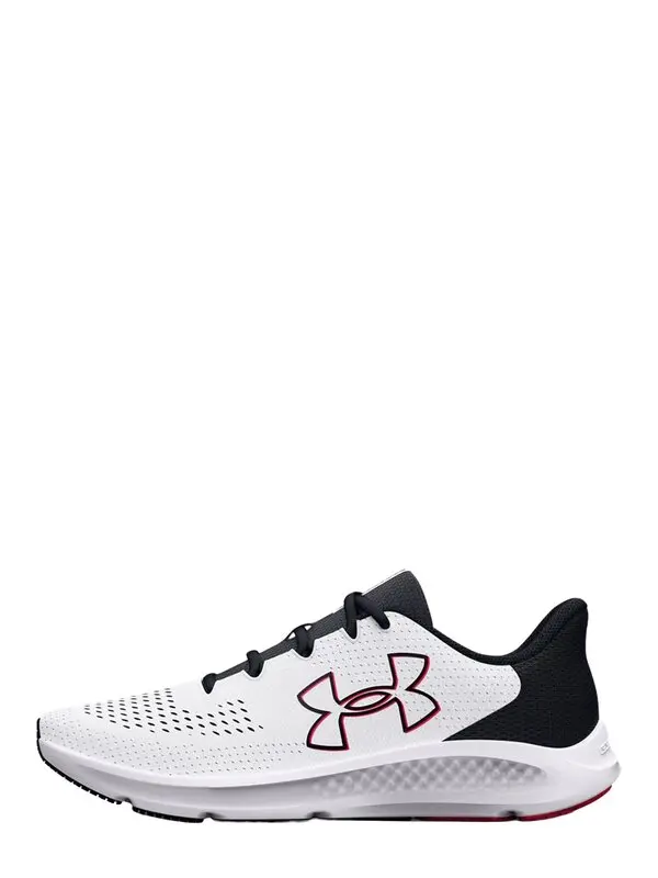 Under Armour Charged Pursuit 3 Athletic Sneakers - White/black
