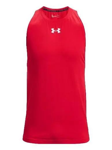 Under Armour Zone Tank - Red/white